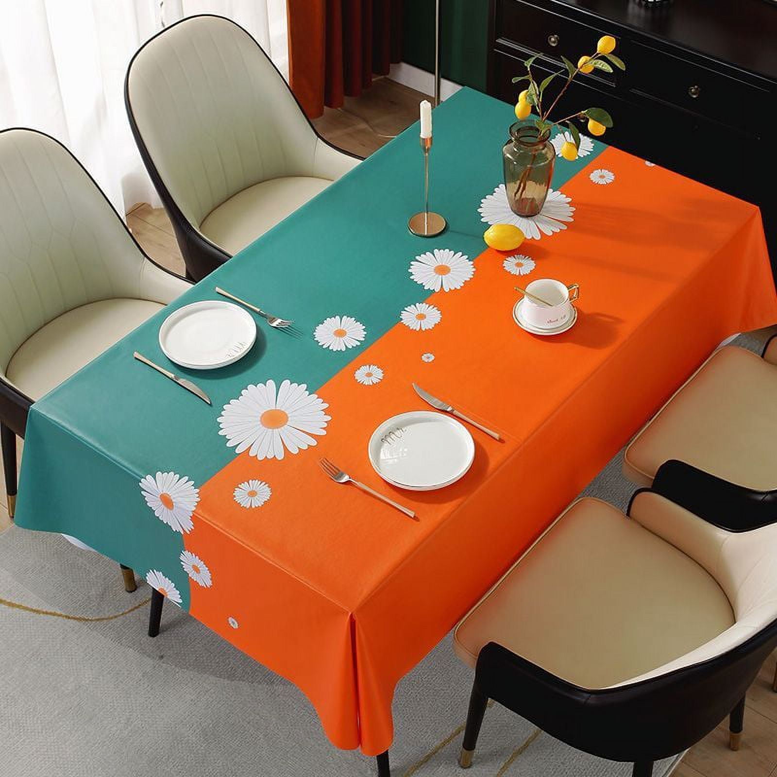 Elegant and Atmospheric Geometric Wave Print Rectangular Dustproof ...