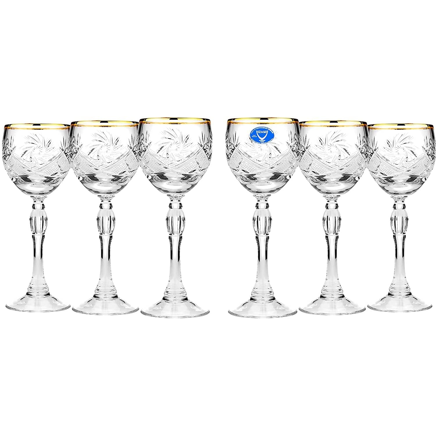 Elegant and Modern Crystal Glasses Set for Hosting Parties and Events ...