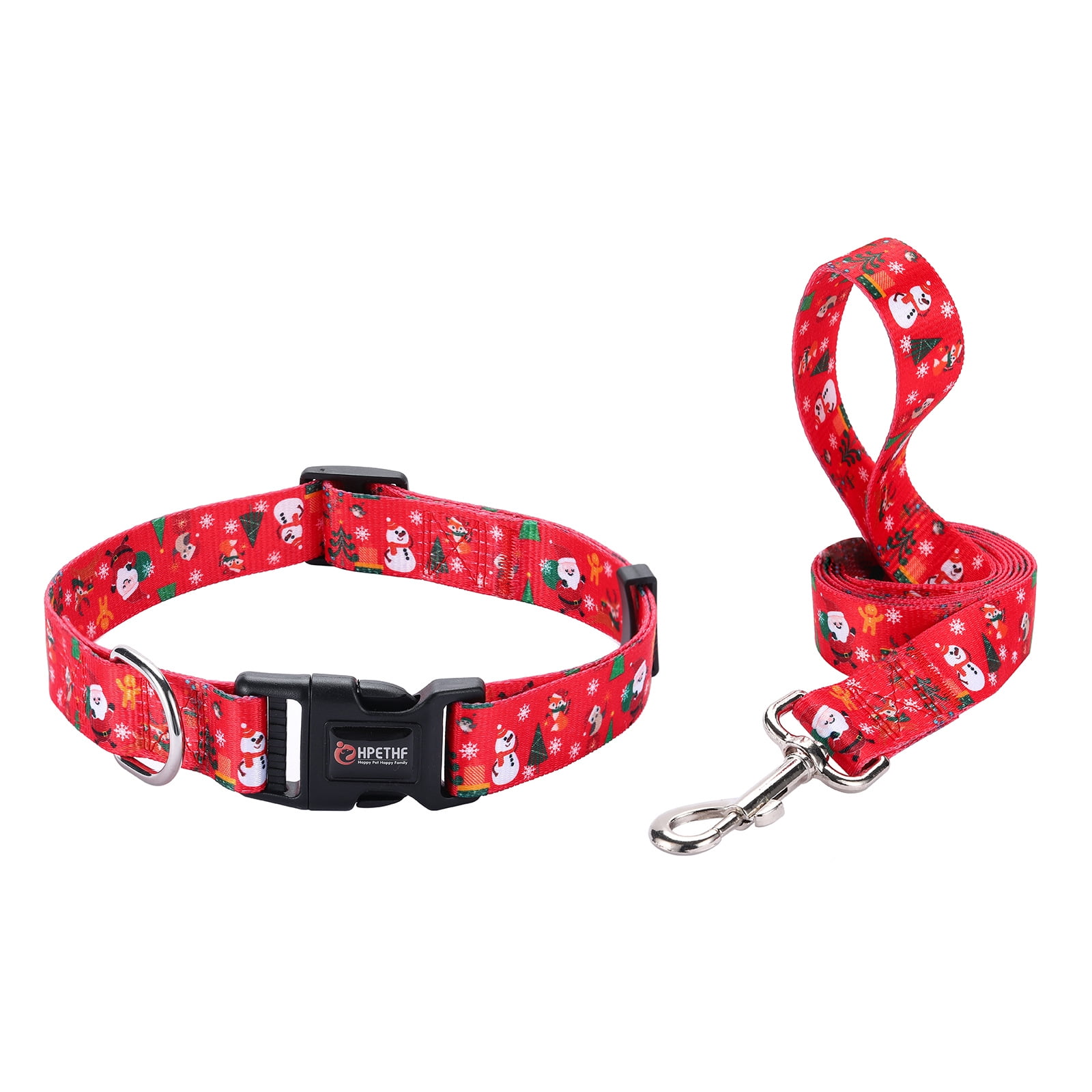 Elegant littlle Tail Christmas Dog Collar, Pet Collars Soft Cotton ...