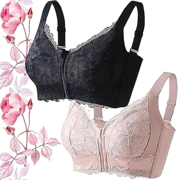 Eleganta Ziplacy Bra - Ultra Soft Front Zip Wireless Lifting Bra ...