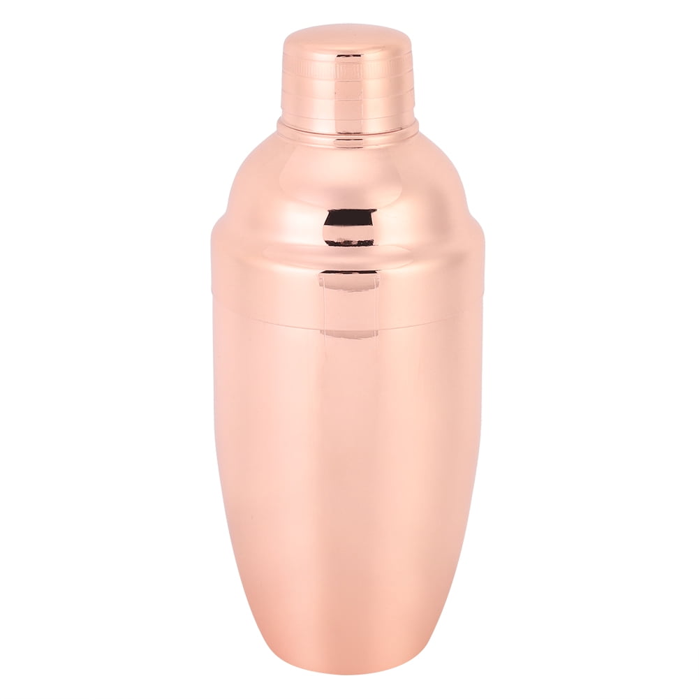 Elegantly Styled Rose Gold Drink Shaker With Sandblasted Inner Wall For ...