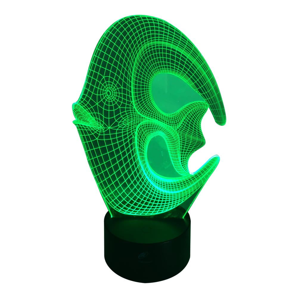 Elegantoss Amazing 3D Optical Illusion Touch Night Light LED Desk Lamp ...