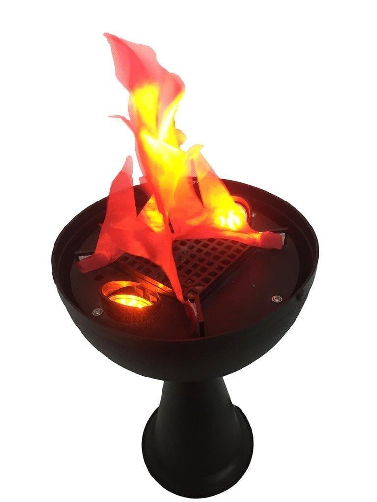 Elegantoss Artifical LED Fire Flame Light, Realistic Silk Flame Effect ...