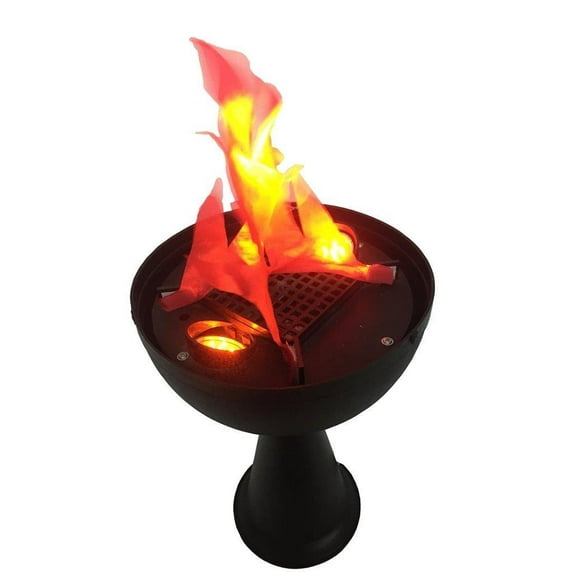 Elegantoss Artifical LED Fire Flame Light, Realistic Silk Flame Effect ...