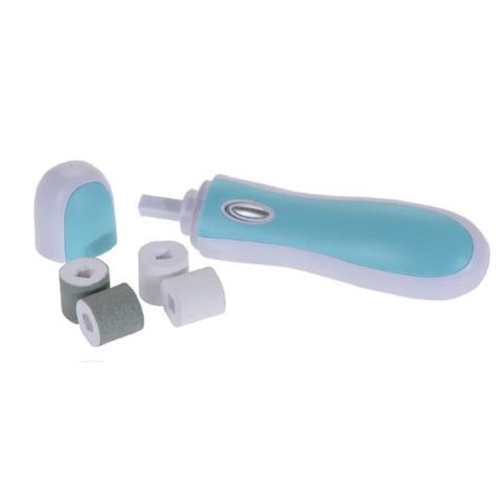 Eleganza Electric Nail Polisher Buffer with 4 Polishing Rubber Rolls ...