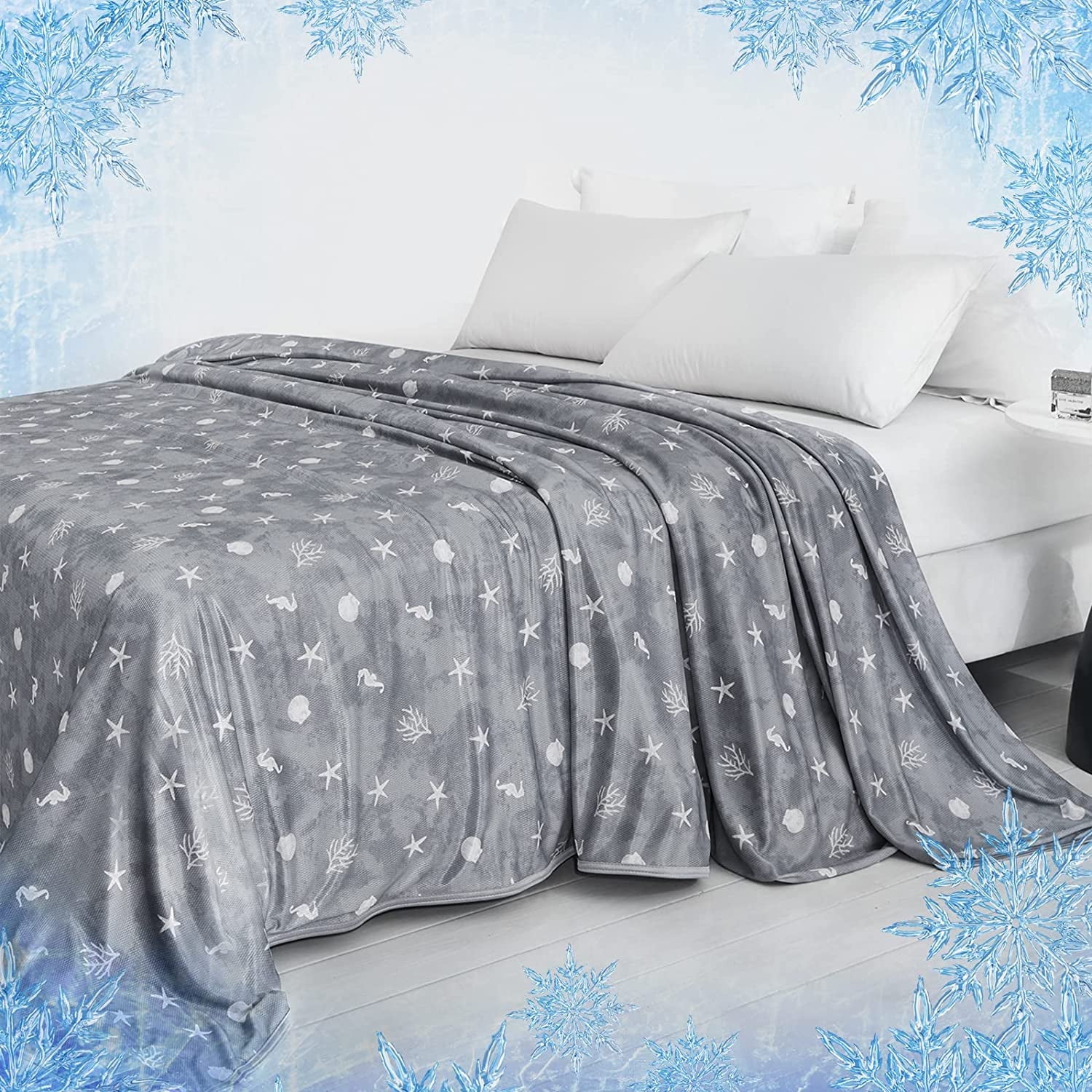 Elegear King Size Cooling Blanket, Arc-Chill Summer Blankets for Hot ...