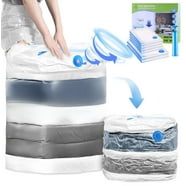 "10 Pack Combo: 6 Jumbo Extra Large 47""x32"" Vacuum Seal Space Saver ...