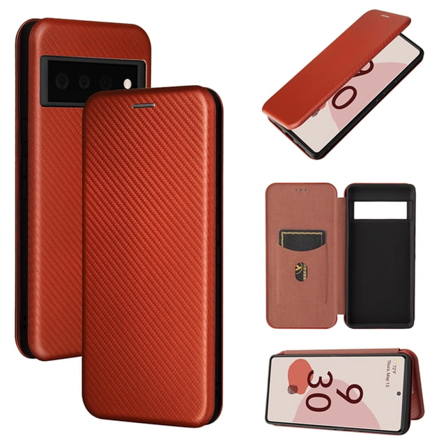 Elehold Card Slot Case for Google Pixel 7 6.3 inch PU Leather and Soft ...