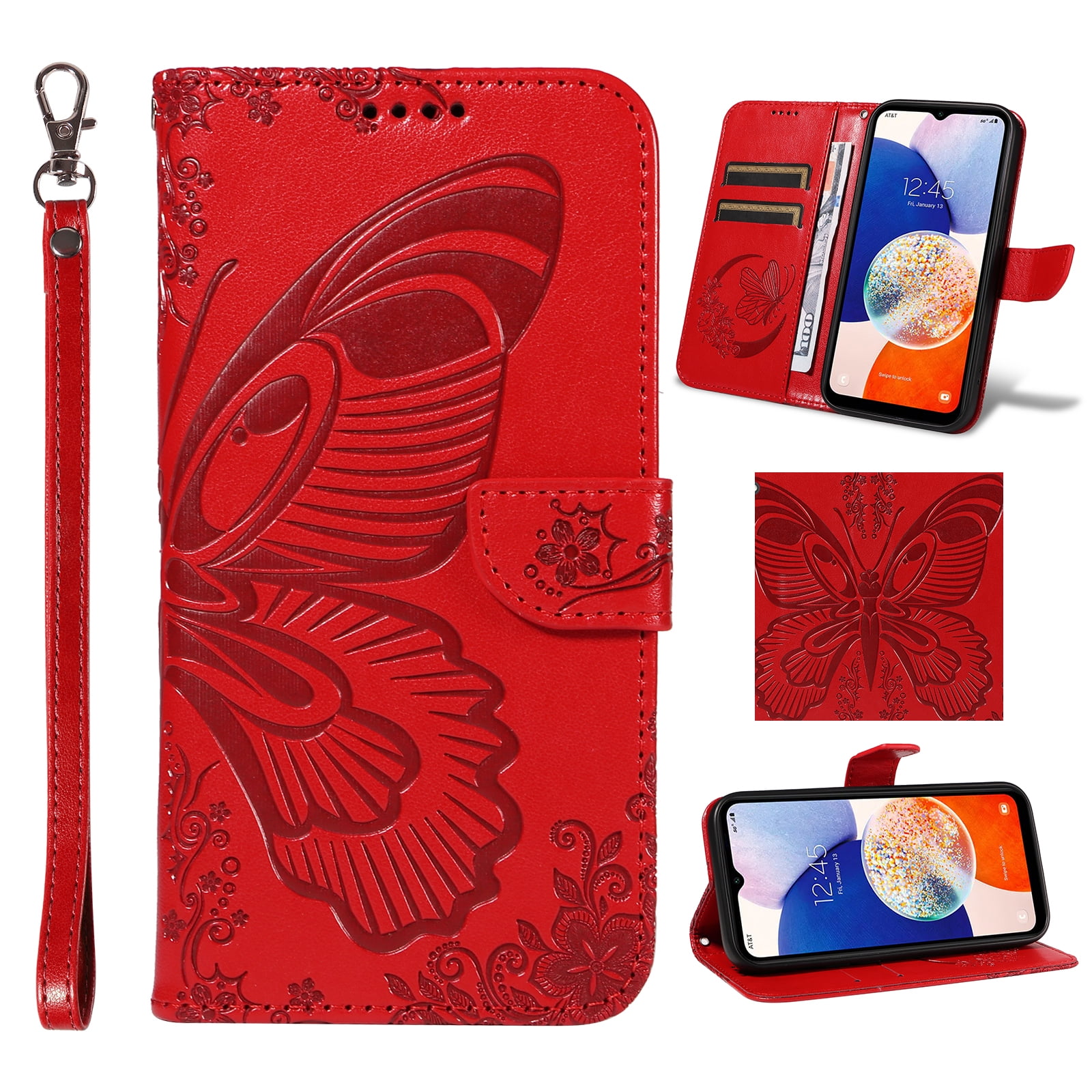 Elehold Case for Samsung Galaxy A15 5G, Galaxy A15 Phone Case Wallet ...