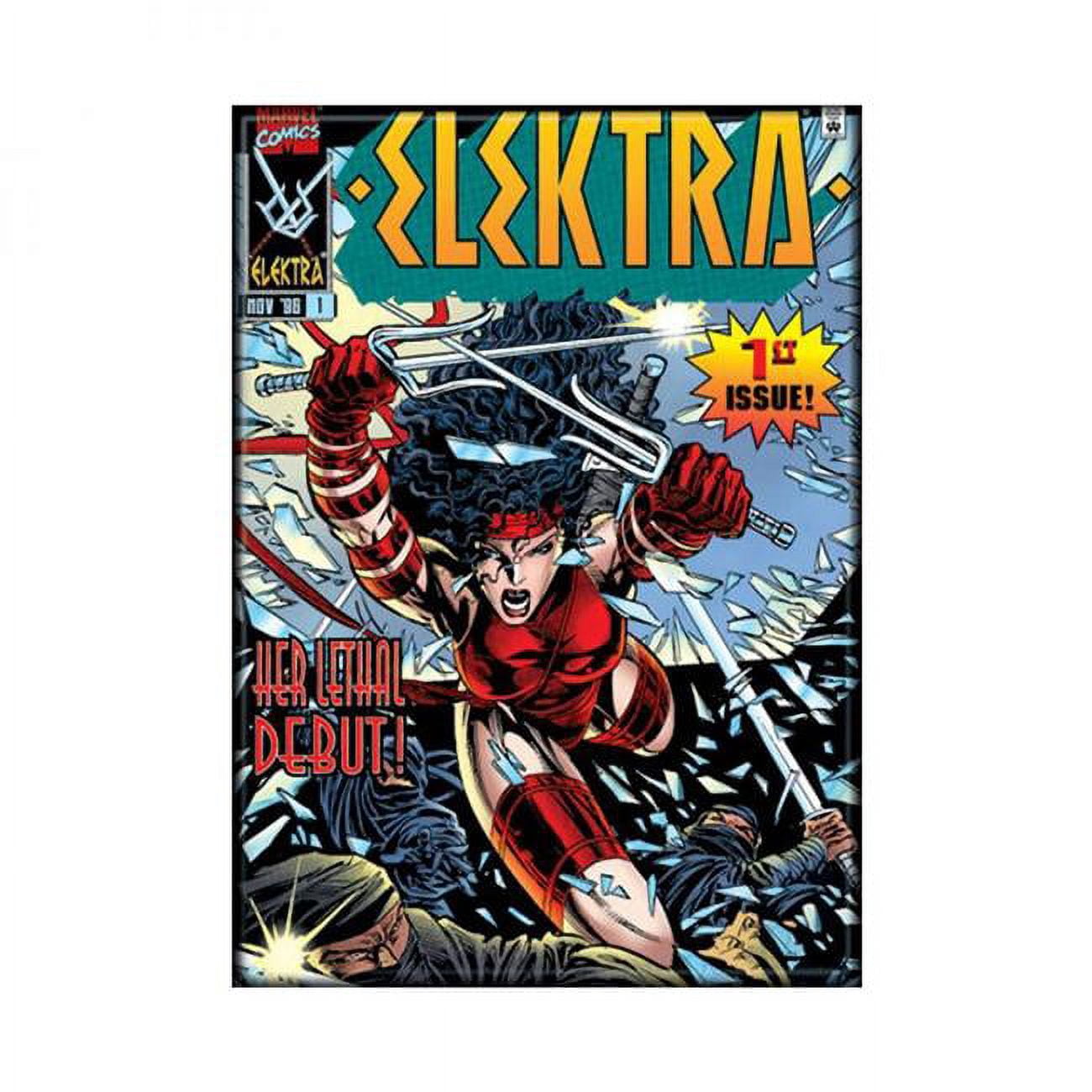 Elektra 798640 Elektra Variant Comic Cover Photo Magnet - Walmart.com