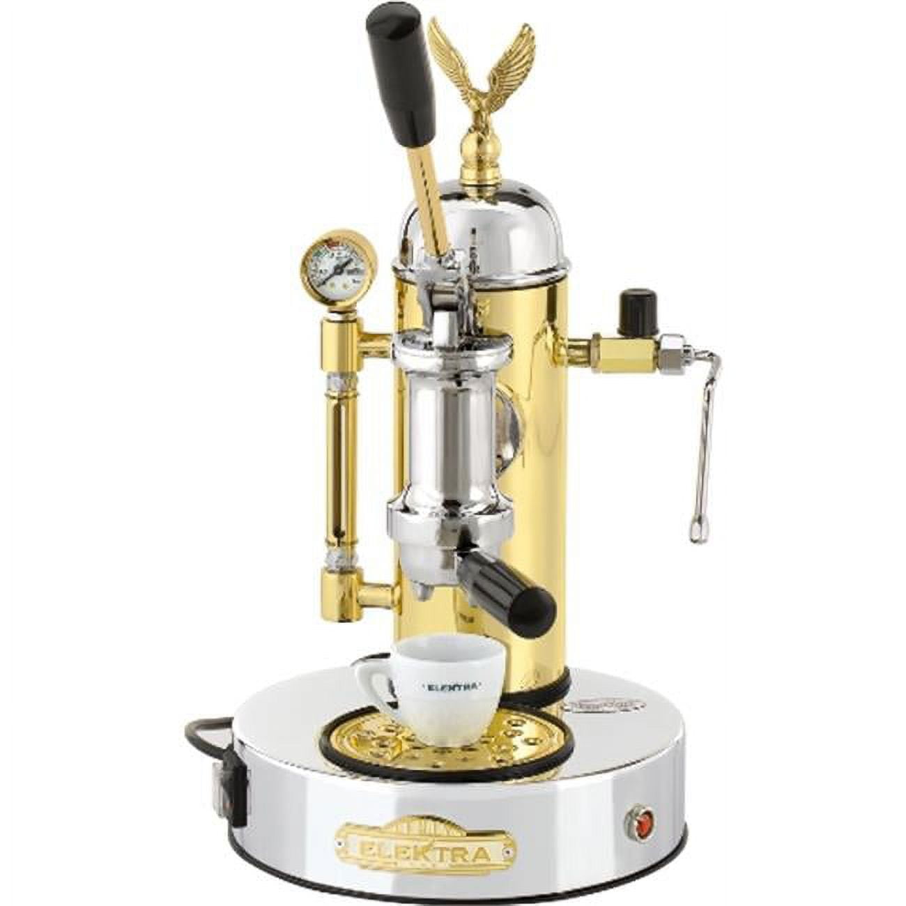 Elektra ART.S1CO Microcasa A Leva Espresso Machine - Chrome & Brass ...