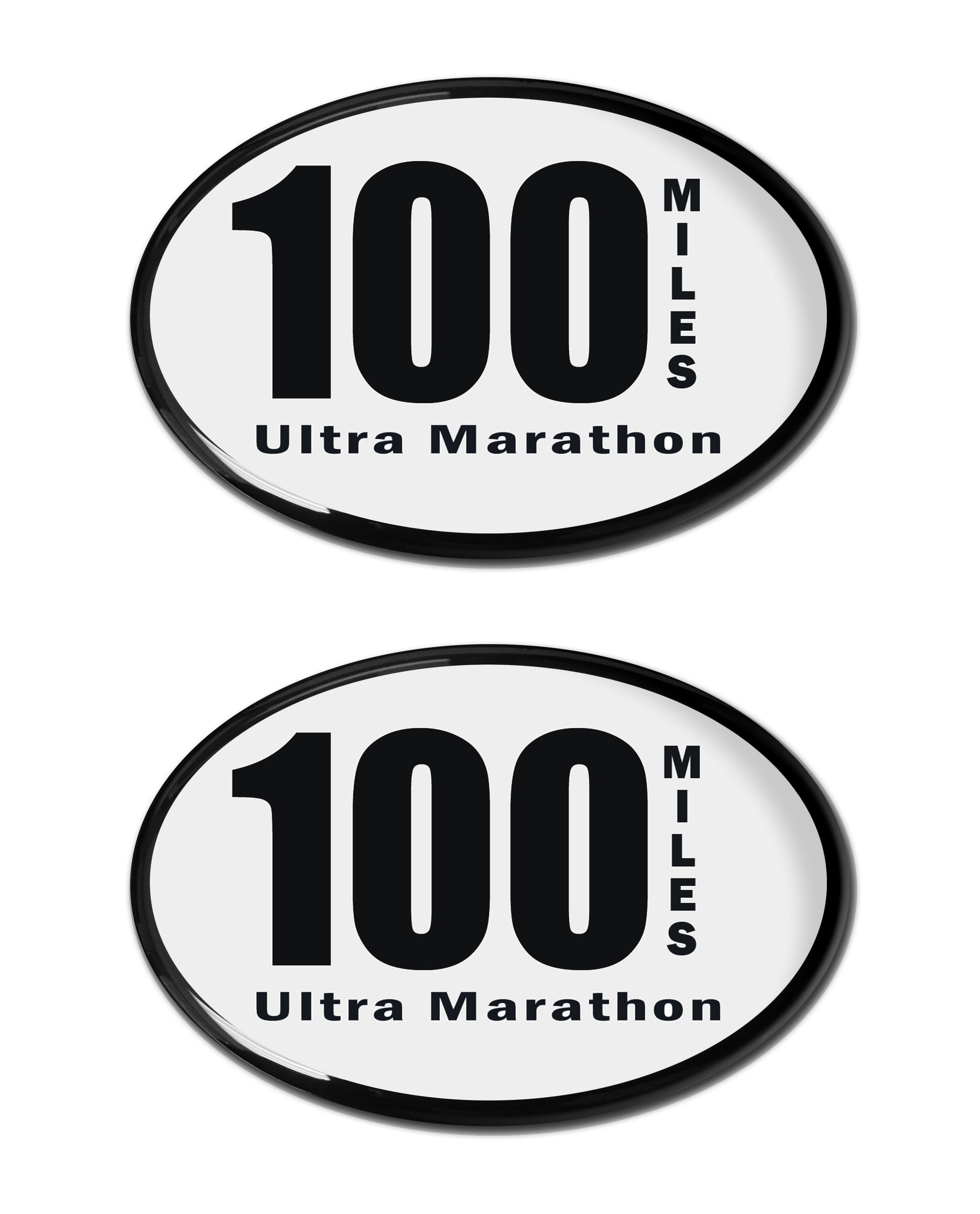 Elektroplate 100K Ultra Marathon 3.3” x 2.3” Vinyl Decal Stickers ...