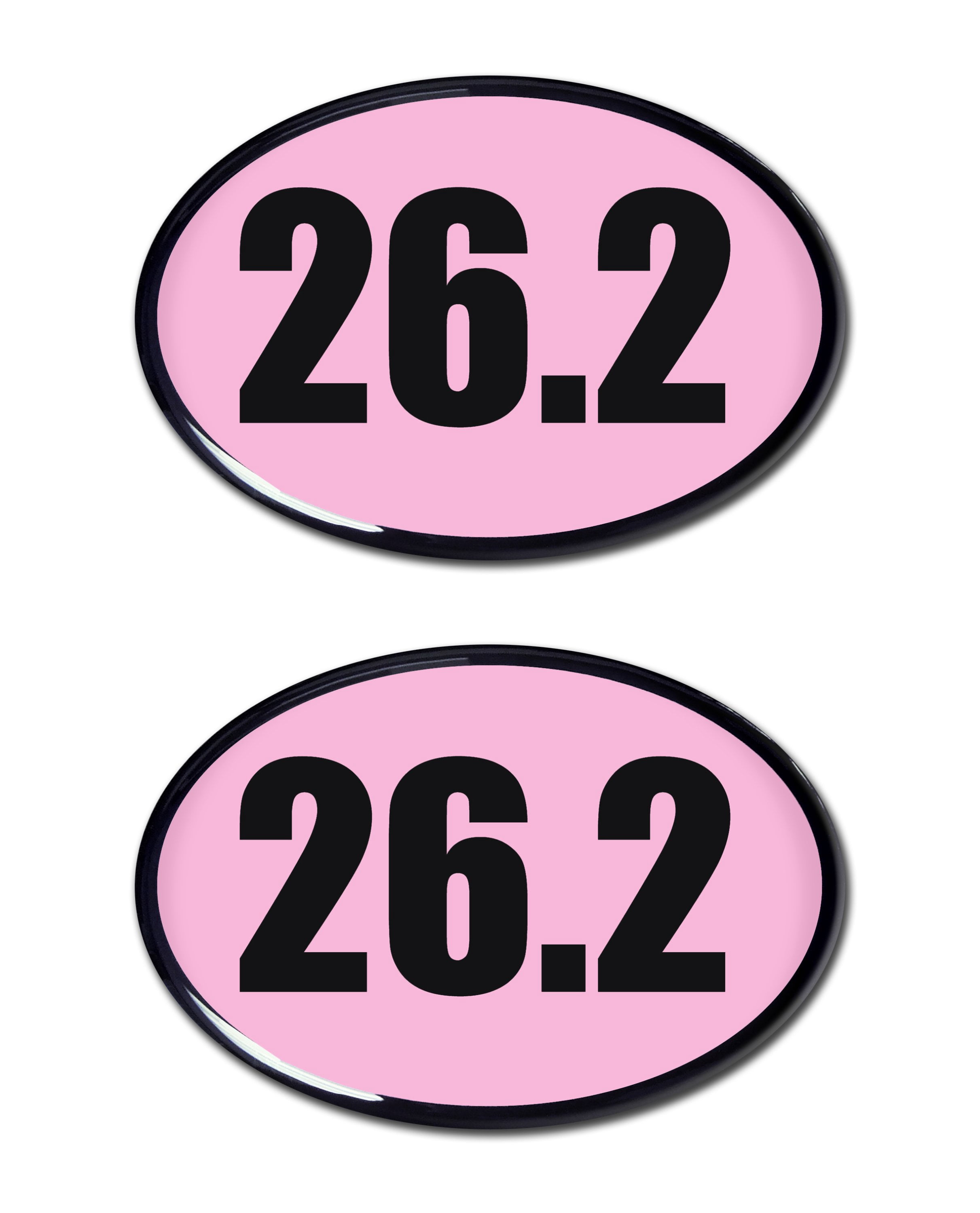 Elektroplate 26.2 Marathon Running 3.3” x 2.3” Vinyl Decal Stickers ...