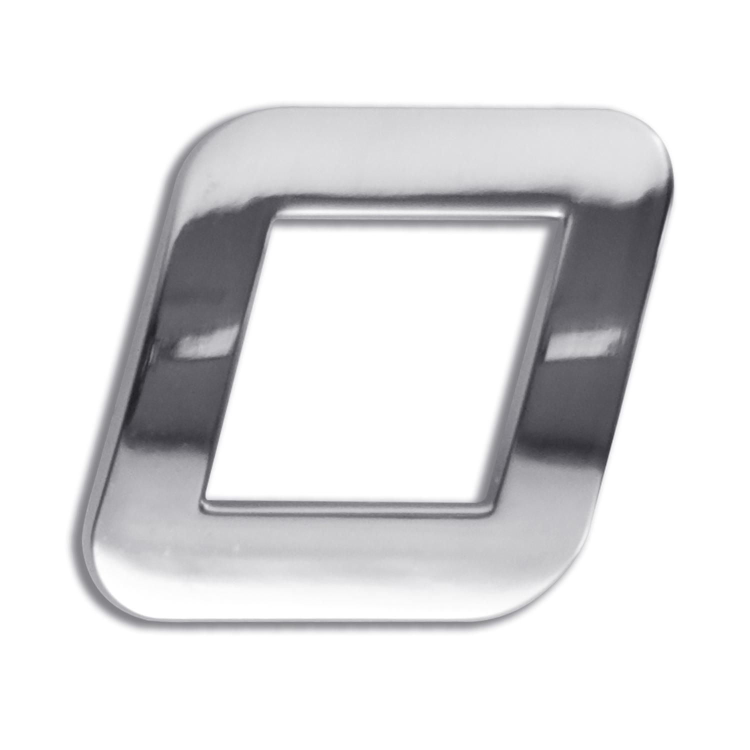 Elektroplate 3D Custom Chrome Emblem, 0, Number Zero Emblem - Walmart.com