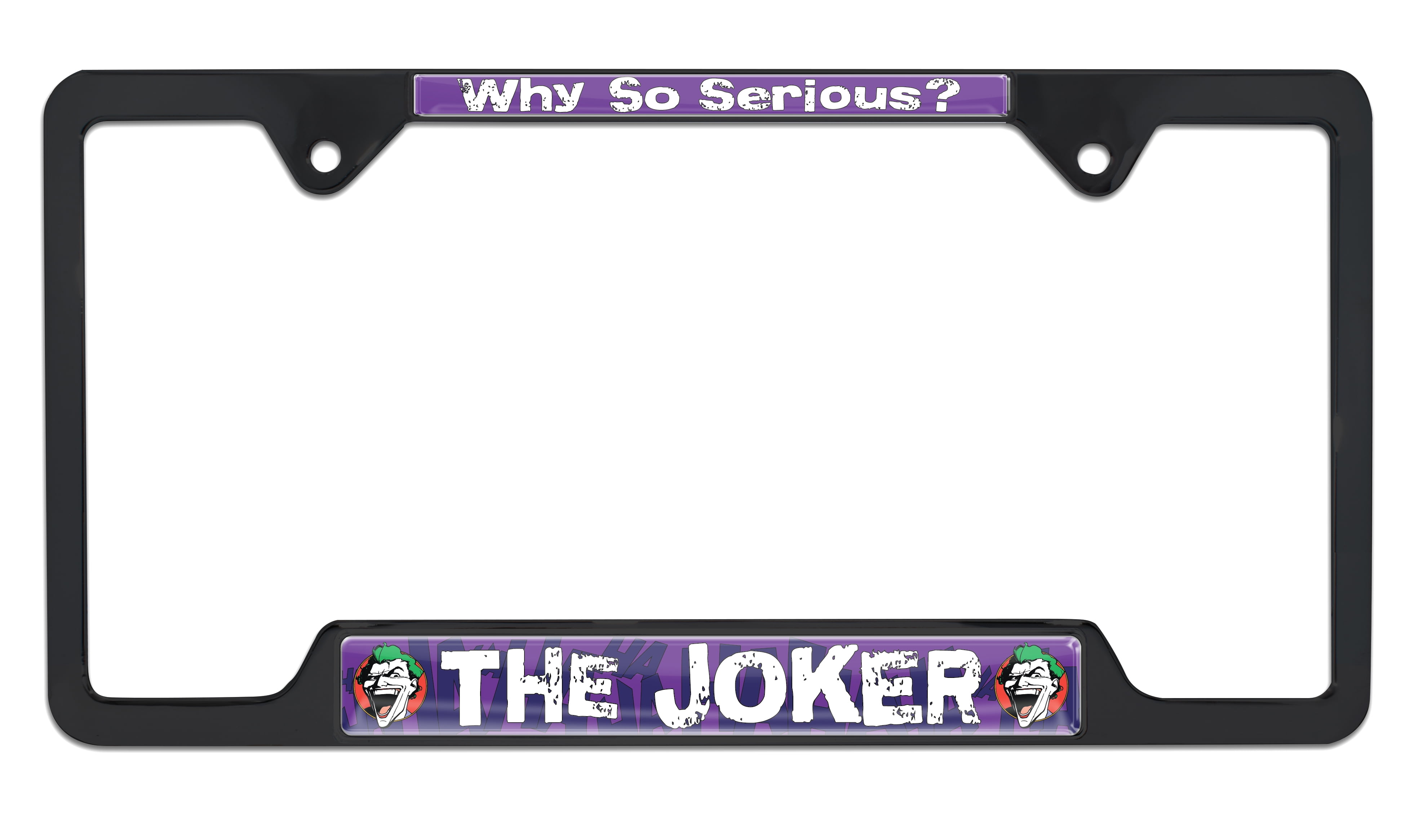 Elektroplate Officially Licensed - DC Comics The Joker Black All-Metal ...