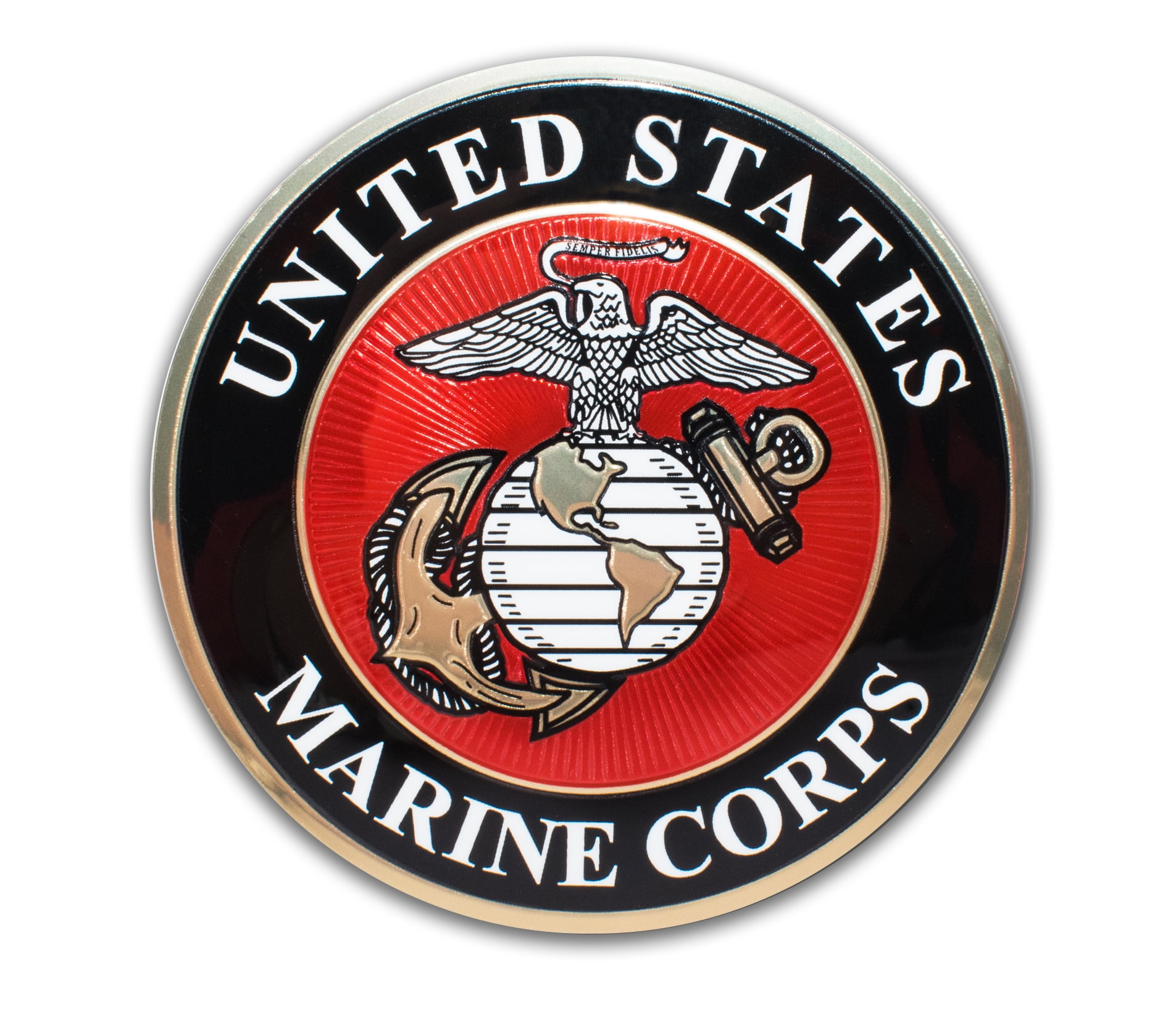 Electroplat Premium United States Marine Corps USMC Eagle 3D Embossed ...