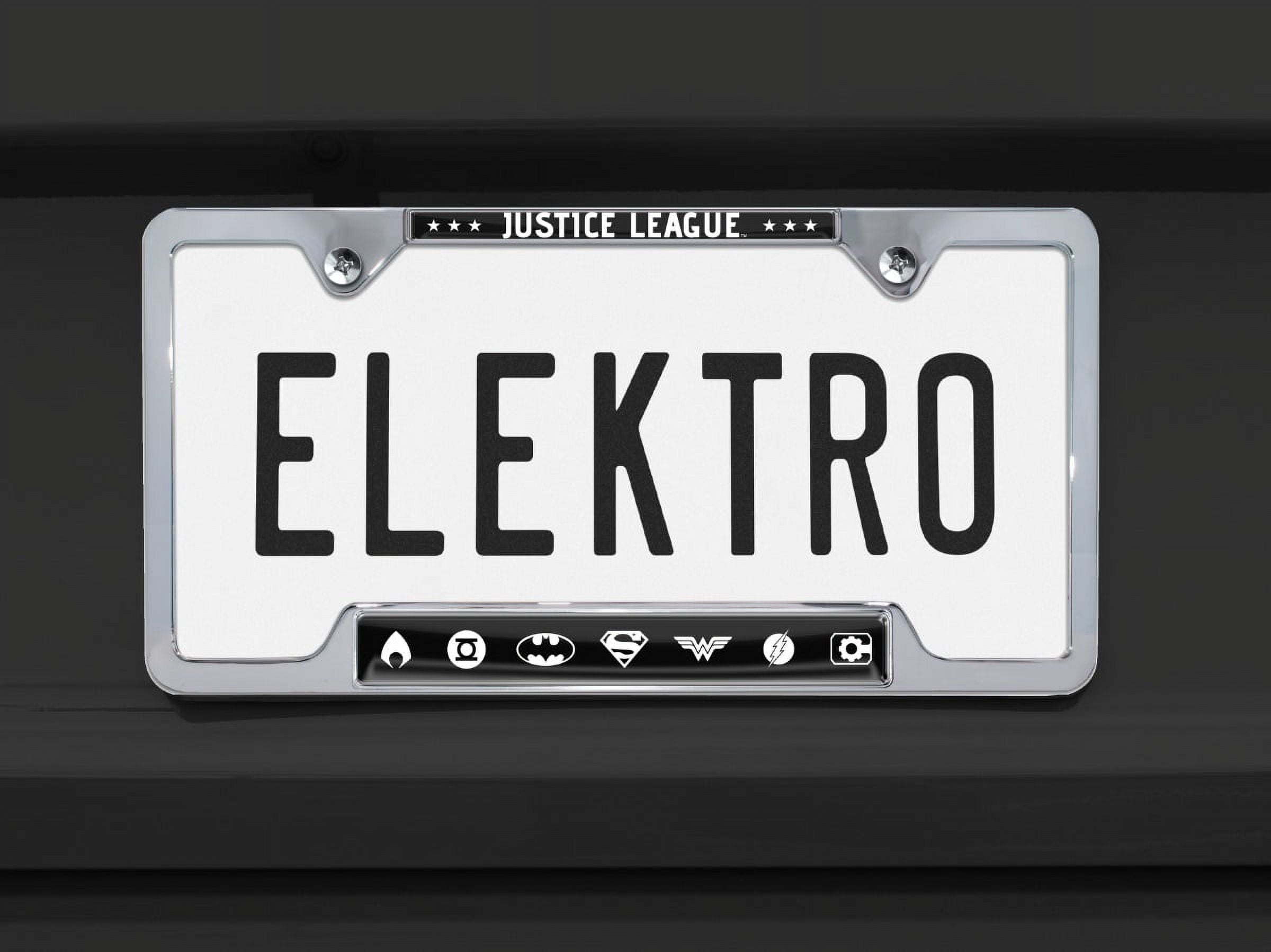 Elektroplate Officially Licensed - DC Comics Justice League White and ...