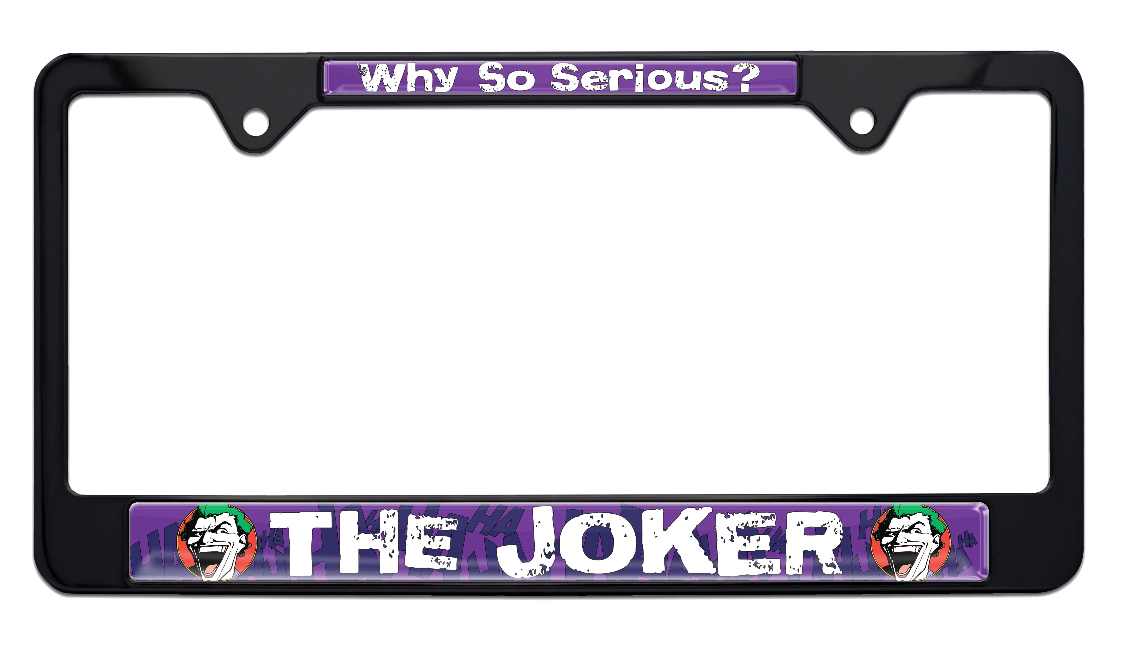 Elektroplate Officially Licensed - DC Comics The Joker Black All-Metal ...