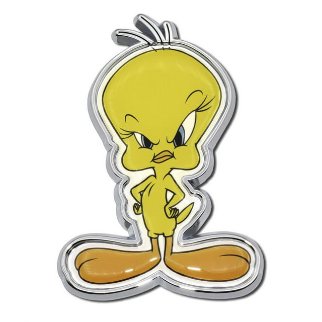 Elektroplate Official Tweety Bird Car Emblem: Licensed Looney Tunes ...