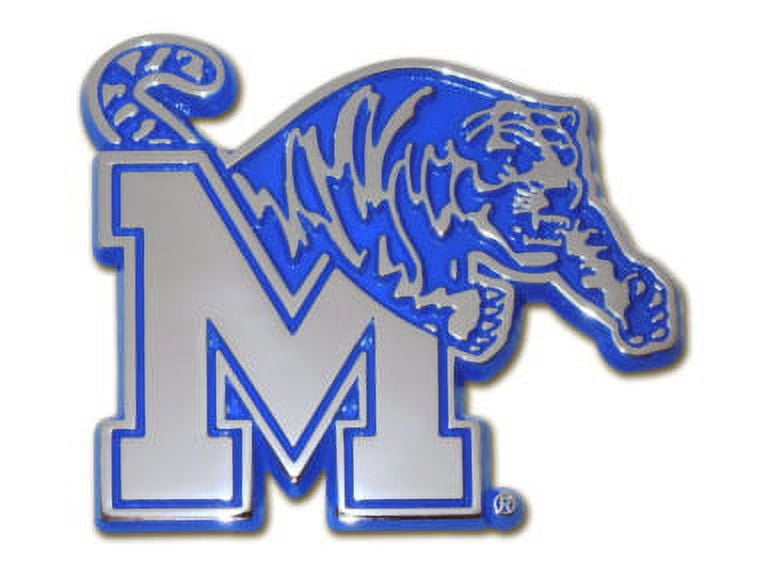 Elektroplate Officially Licensed University of Memphis Blue Chrome ...