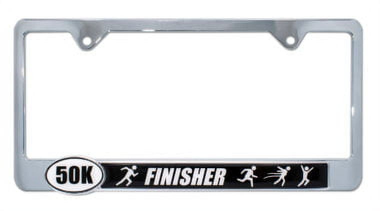 Elektroplate Ultra Marathon 50K Finisher Shiny Silver Chrome Metal ...