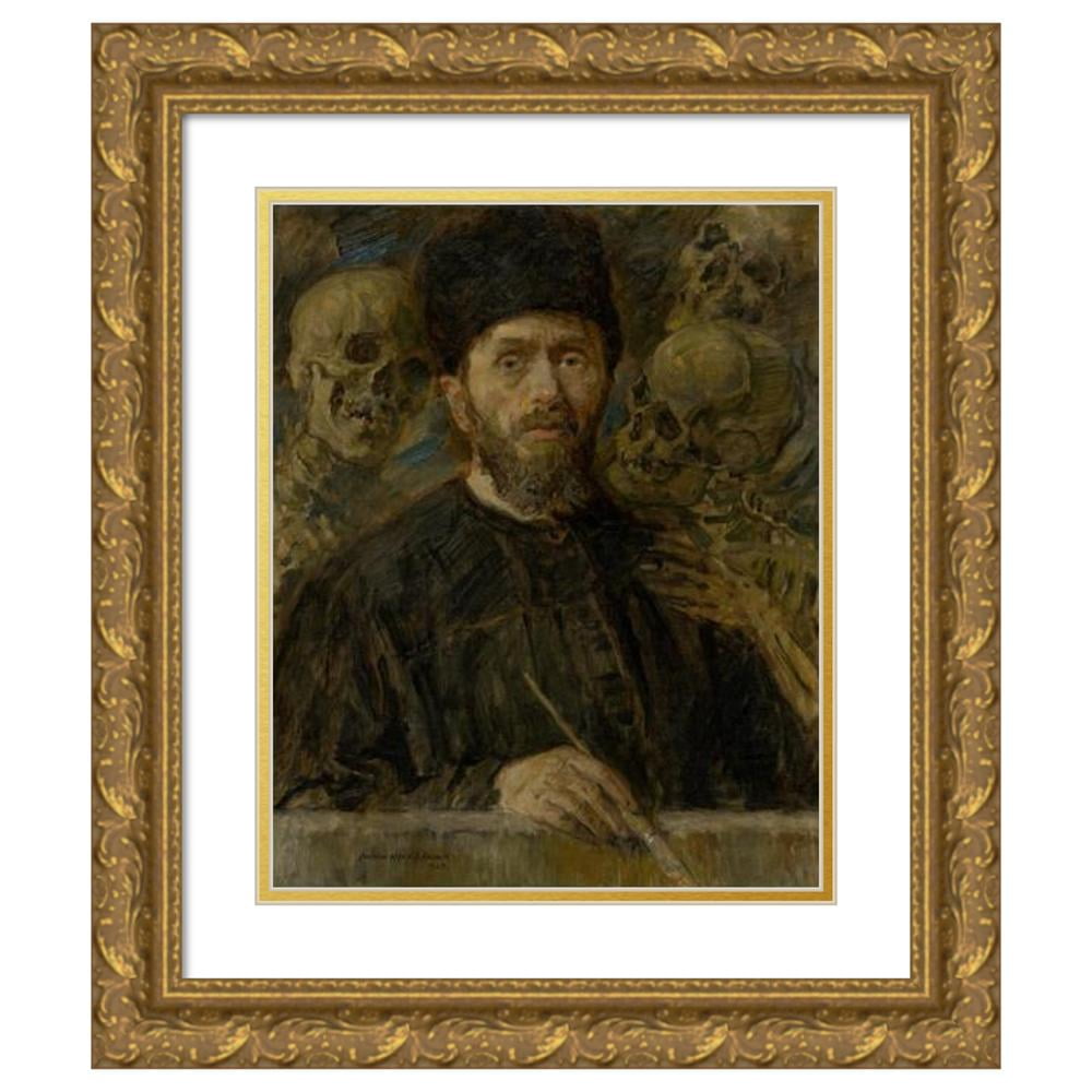 Elemír Halász-Hradil 20x24 Gold Ornate Framed and Double Matted Museum ...
