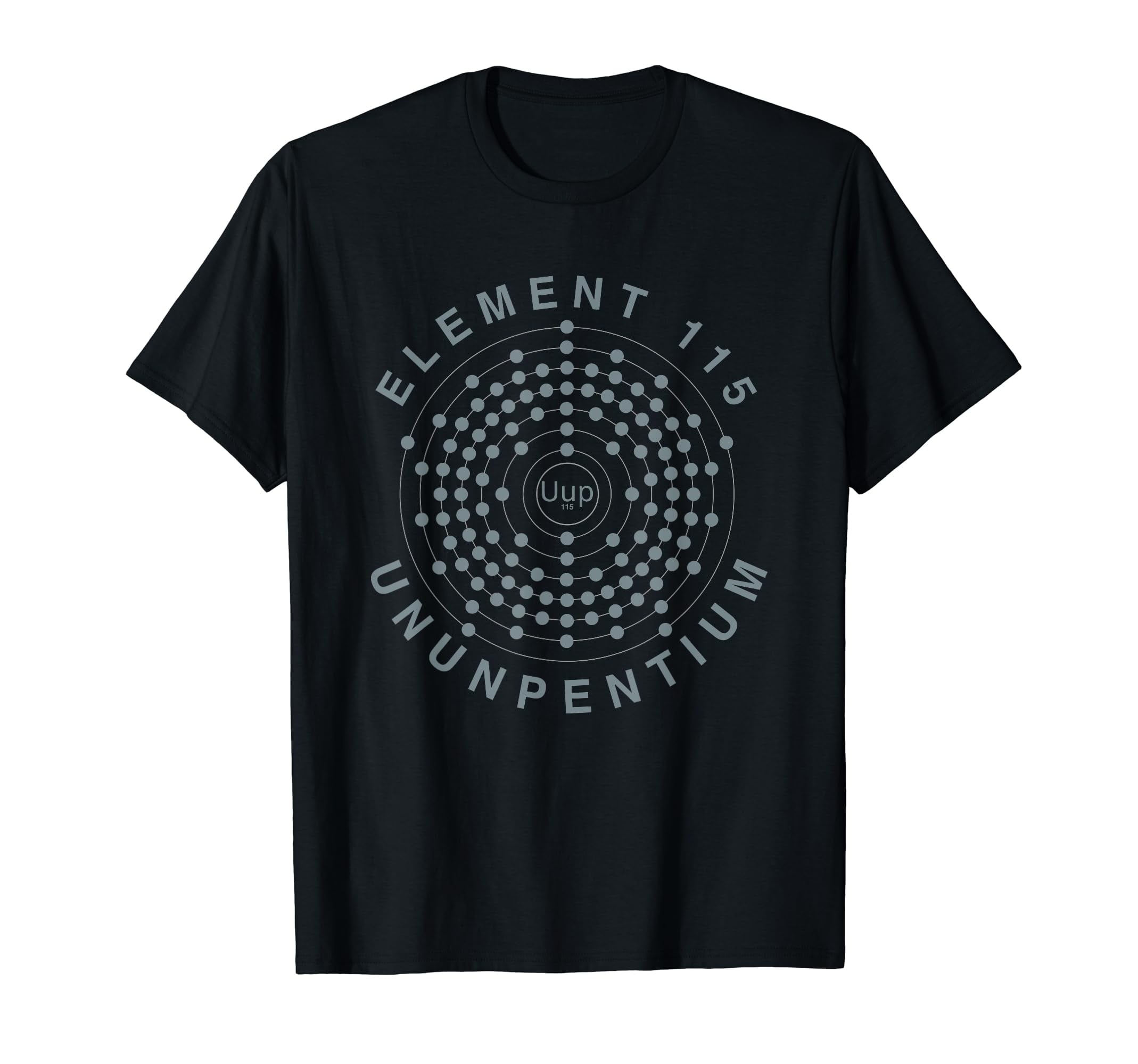 Element 115 Ununpentium Electron Shell Area 51 Alien UFO T-Shirt ...