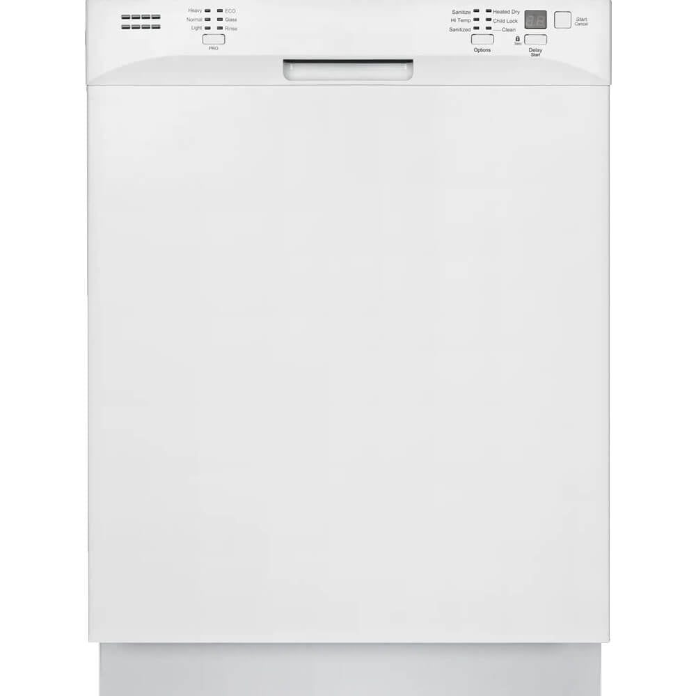 Element 24" Front Control Built-in Dishwasher, ENERGY STAR - White ...
