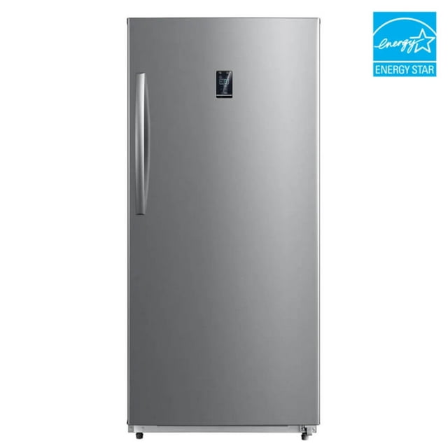 Element 21 Cu. Ft. Frost Free Convertible Upright Freezer in Stainless ...