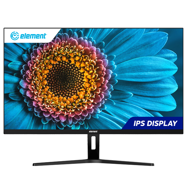 Element 24” 1080P IPS LCD 3-Side Frameless Computer Monitor - Black ...