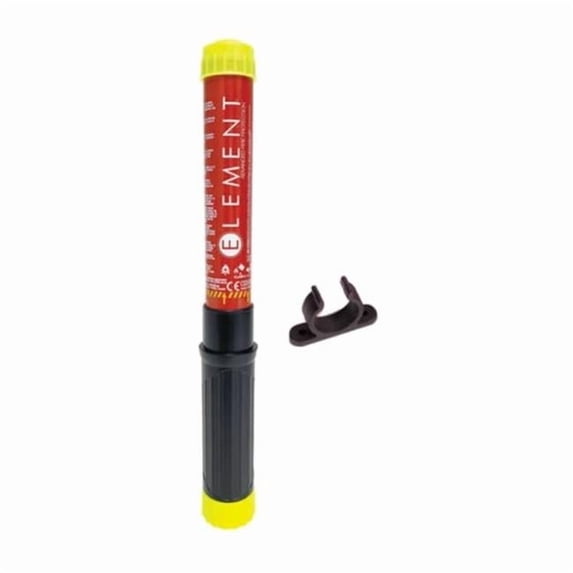 Element ABC Portable Fire Extinguisher with Wall Mount Bracket, 100 ...