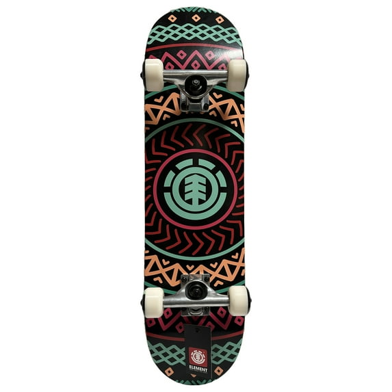 Element 7.375" Helical Complete Skateboard, Maple Wood, Stainless Steel ...