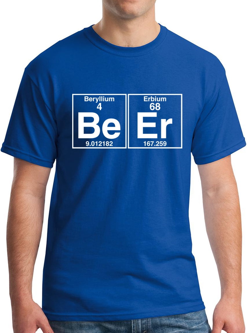 Element of Beer T-Shirt Science Periodic Table Funny Drinking Graphic ...