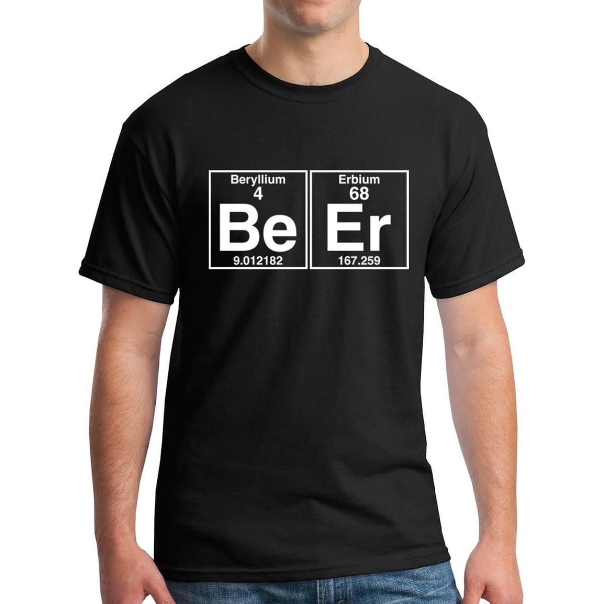 Element of Beer T-Shirt Science Periodic Table Funny Drinking Graphic ...
