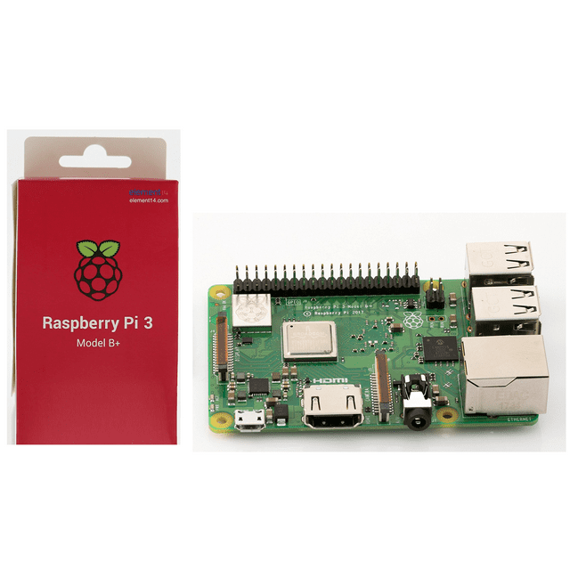 Element14 Raspberry Pi 3 B+ Motherboard - Walmart.com