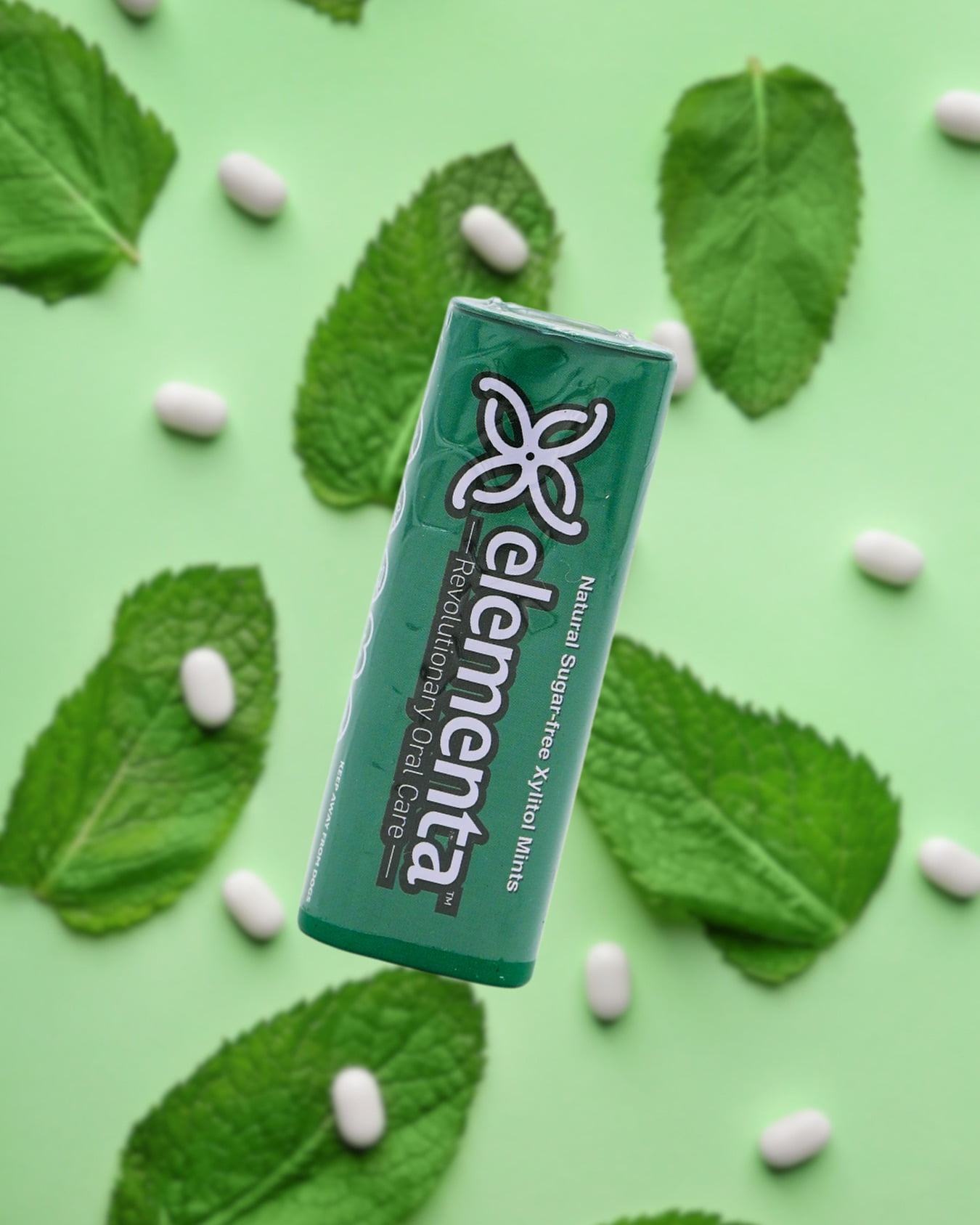 Elementa Silver Dental Mints Peppermint 60 Pieces (Pack Of 10 ...