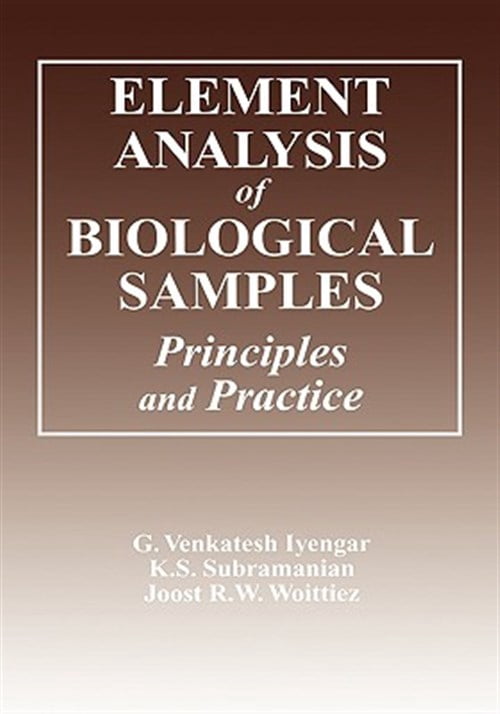 Pre-Owned Elemental Analysis of Biological Systems Element Analysis of ...