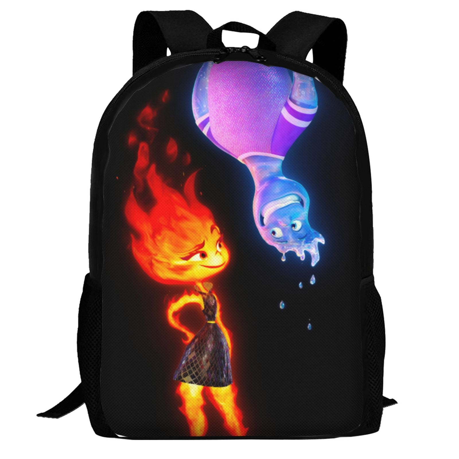 Elemental Backpack,3d Print Laptop Backpack Lightweight Casual Daypack ...