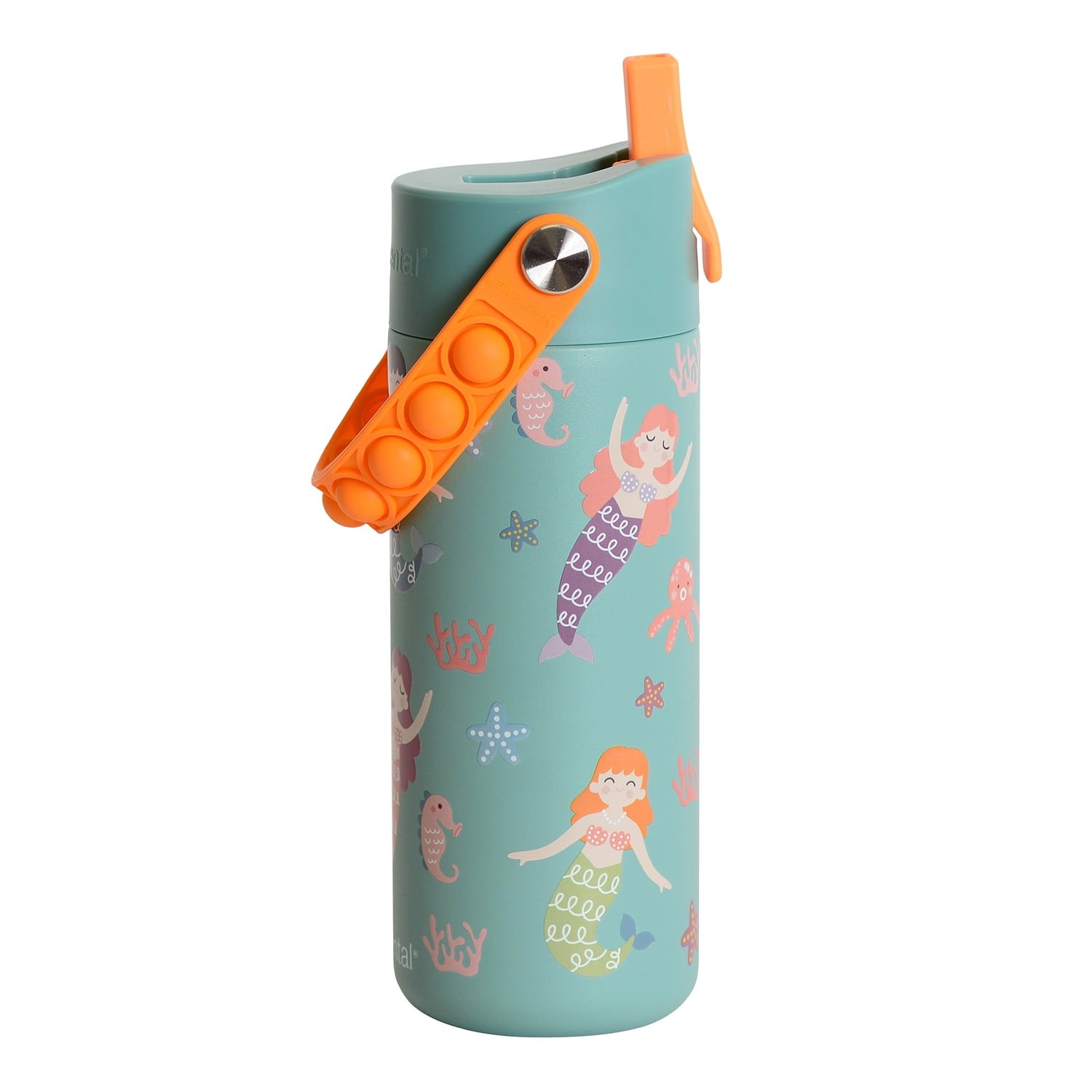 Elemental Core Pop 18 oz Mermaid Sisters Stainless Steel Water Bottle ...