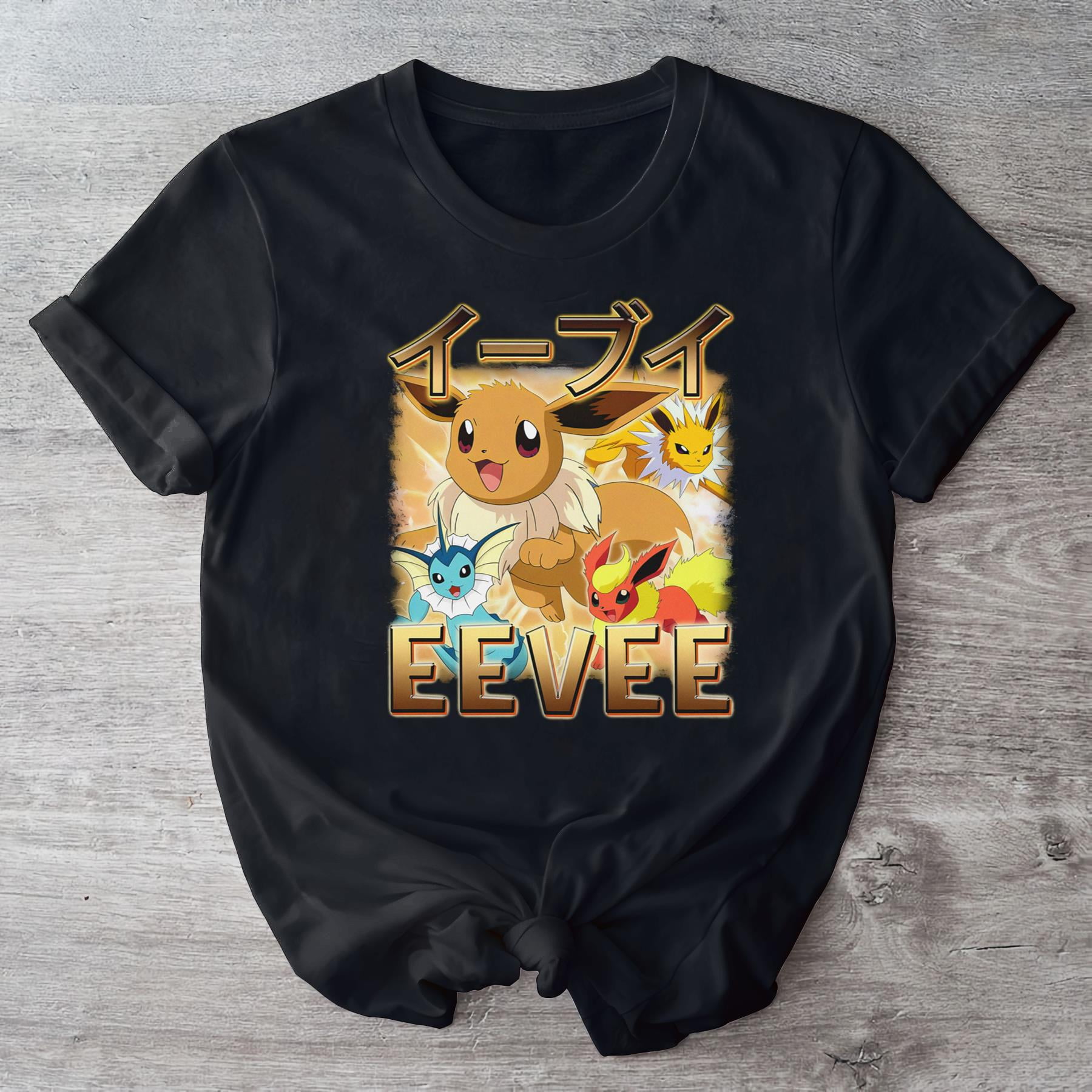 Elemental Creature Evolution Tee, Cute Fantasy Pet Group Graphic Shirt ...