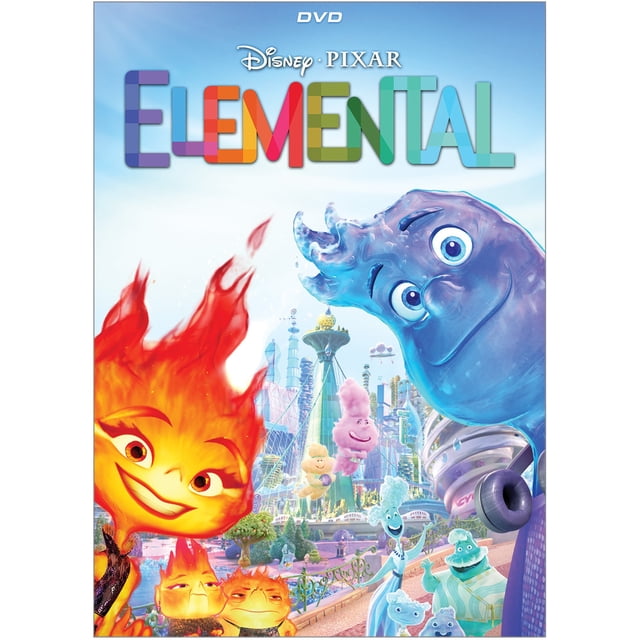 Disney Pixar's Elemental Standard Edition DVD - Adventure in Element ...