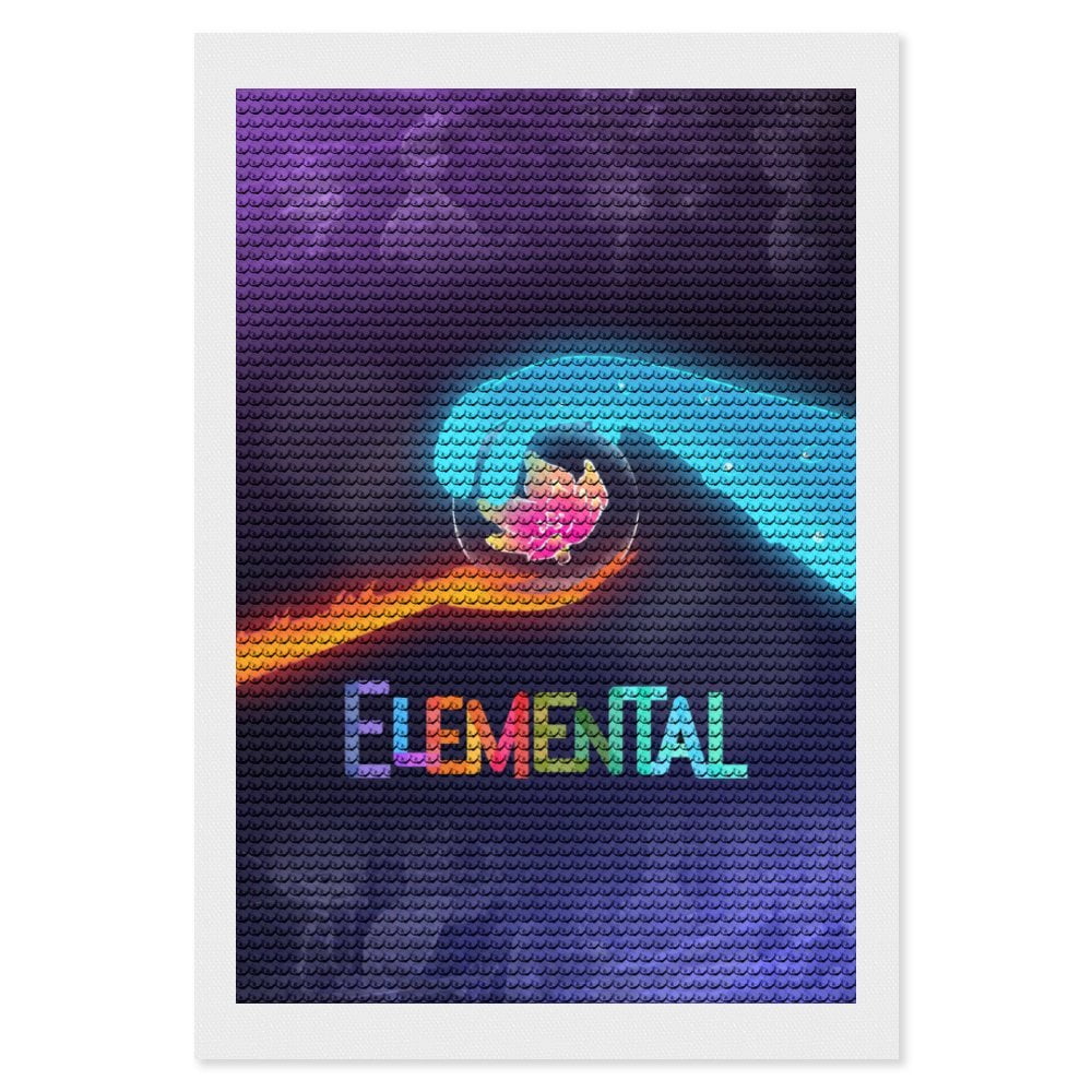 Elemental Diamond Art Kits for Adults Diamond Art Gem Art Painting Full ...