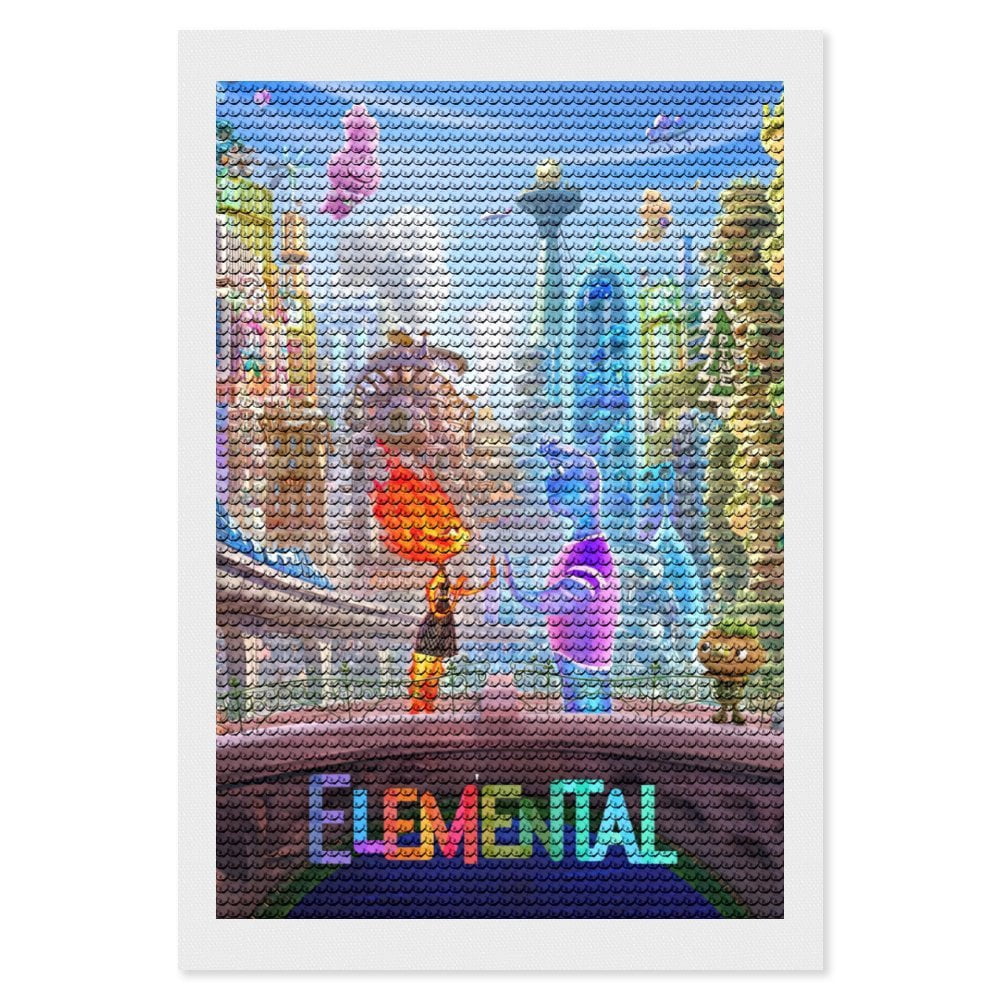 Elemental Diamond Art Kits for Adults Diamond Art Gem Art Painting Full ...