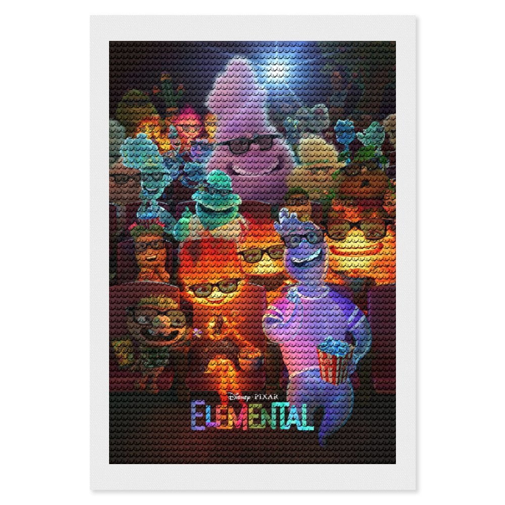 Elemental Diamond Art Kits for Adults Diamond Art Gem Art Painting Full ...