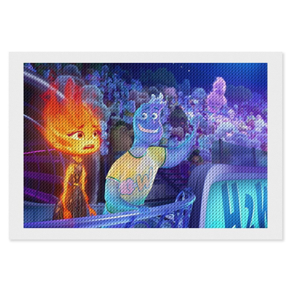 Elemental Diamond Art Kits for Adults Diamond Art Gem Art Painting Full ...