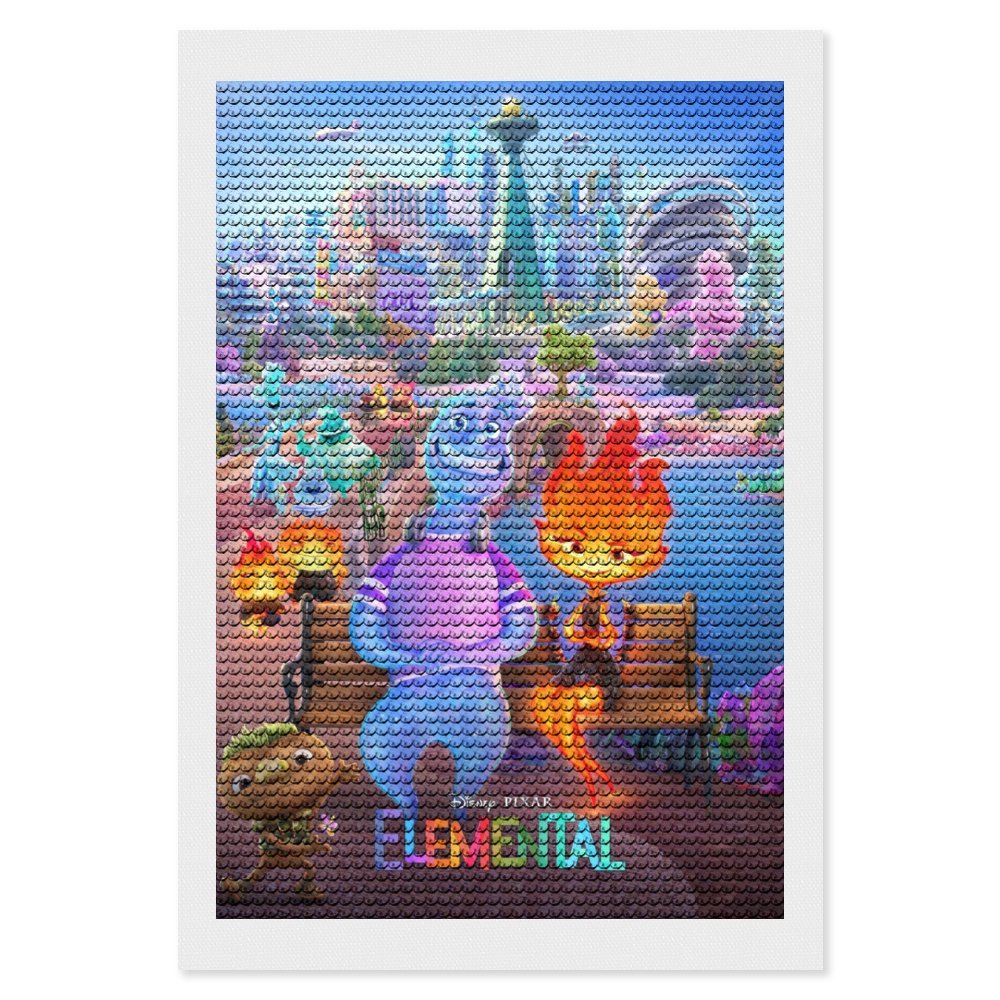 Elemental Diamond Art Kits for Adults Diamond Art Gem Art Painting Full ...