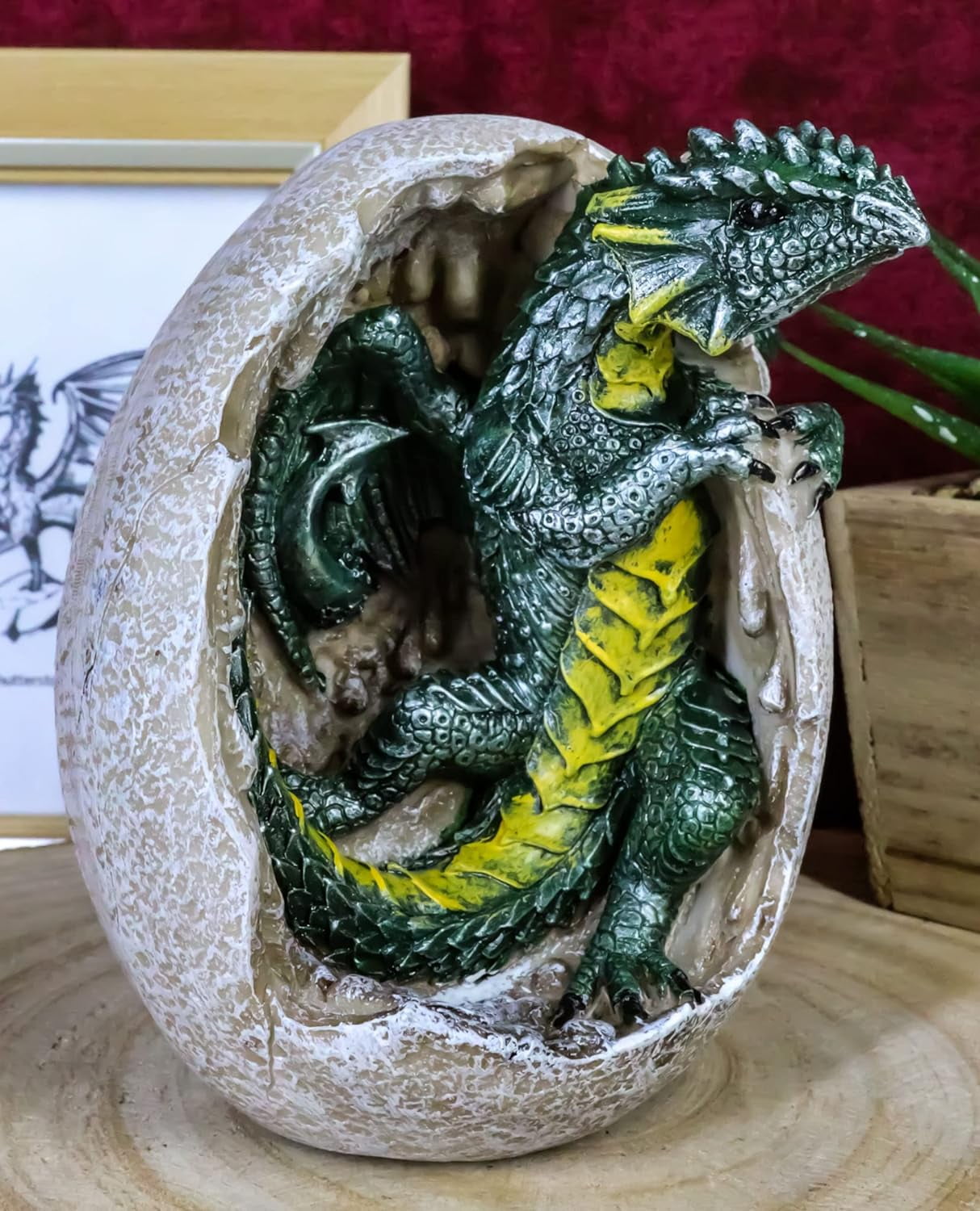 Elemental Dragon Wyrmling Hatchling Breaking Out of Egg Shell ative ...