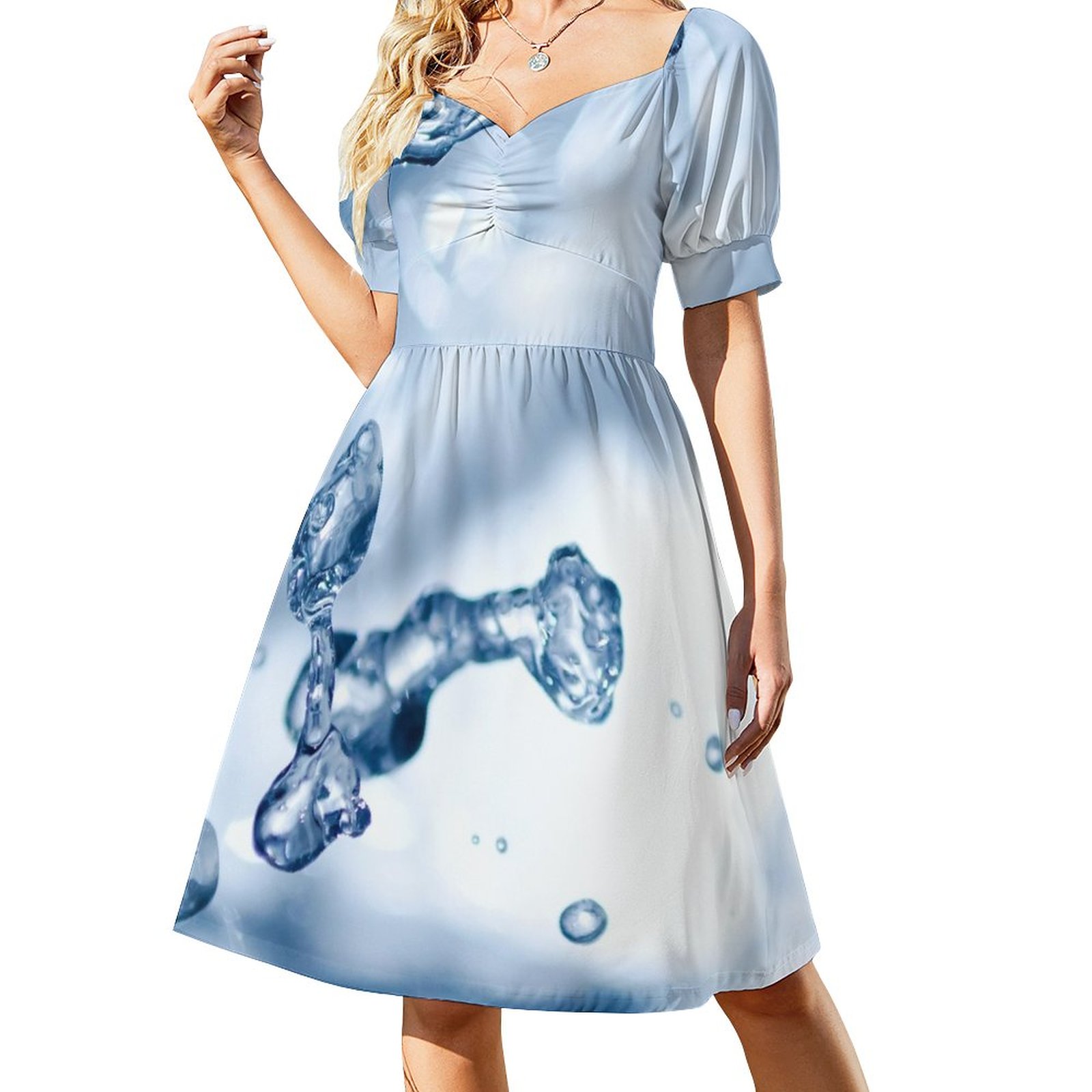 Elemental Edge - Water Sleeveless Dress Women's summer dress party ...
