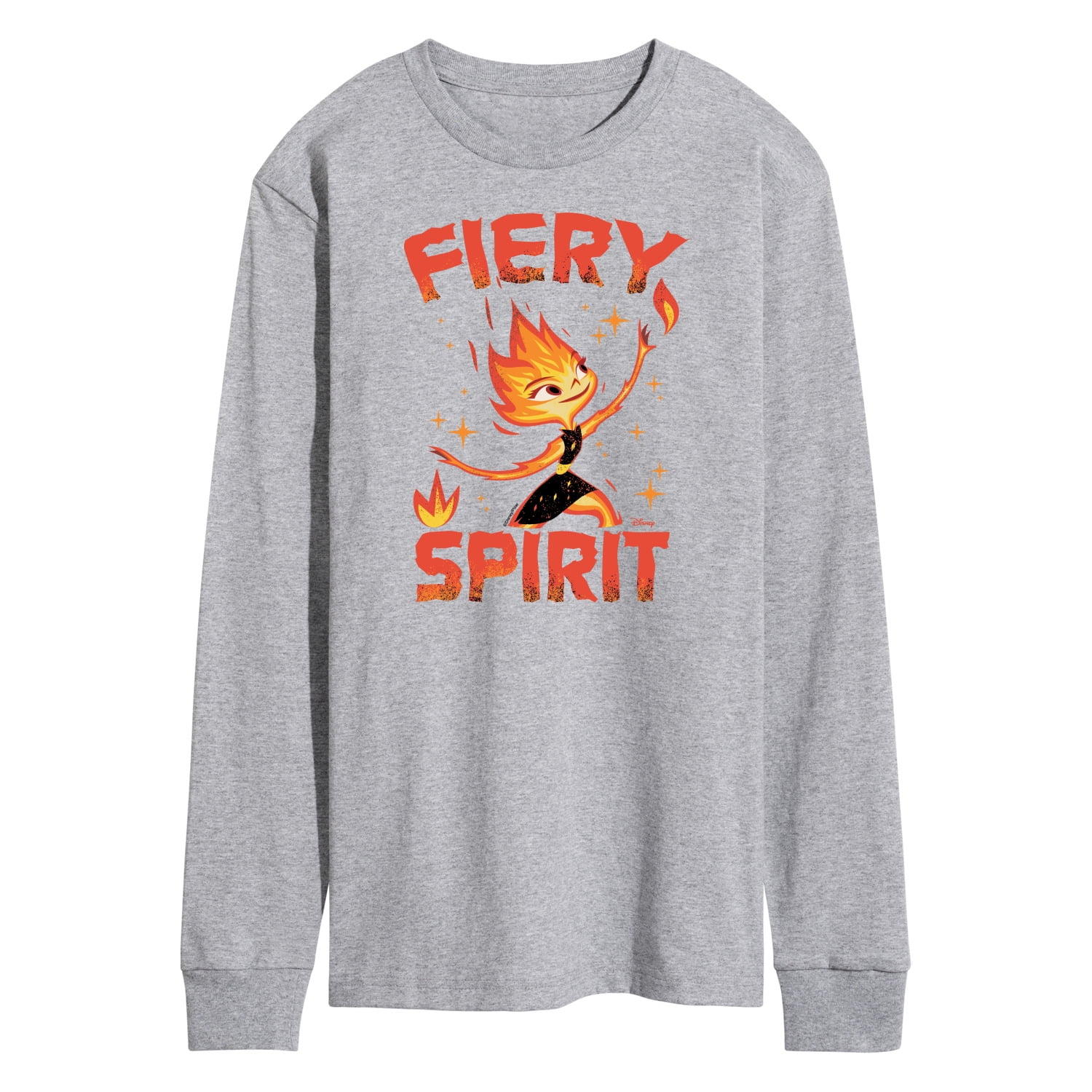 Elemental - Fiery Spirit - Adult Long Sleeve Tee - Walmart.com