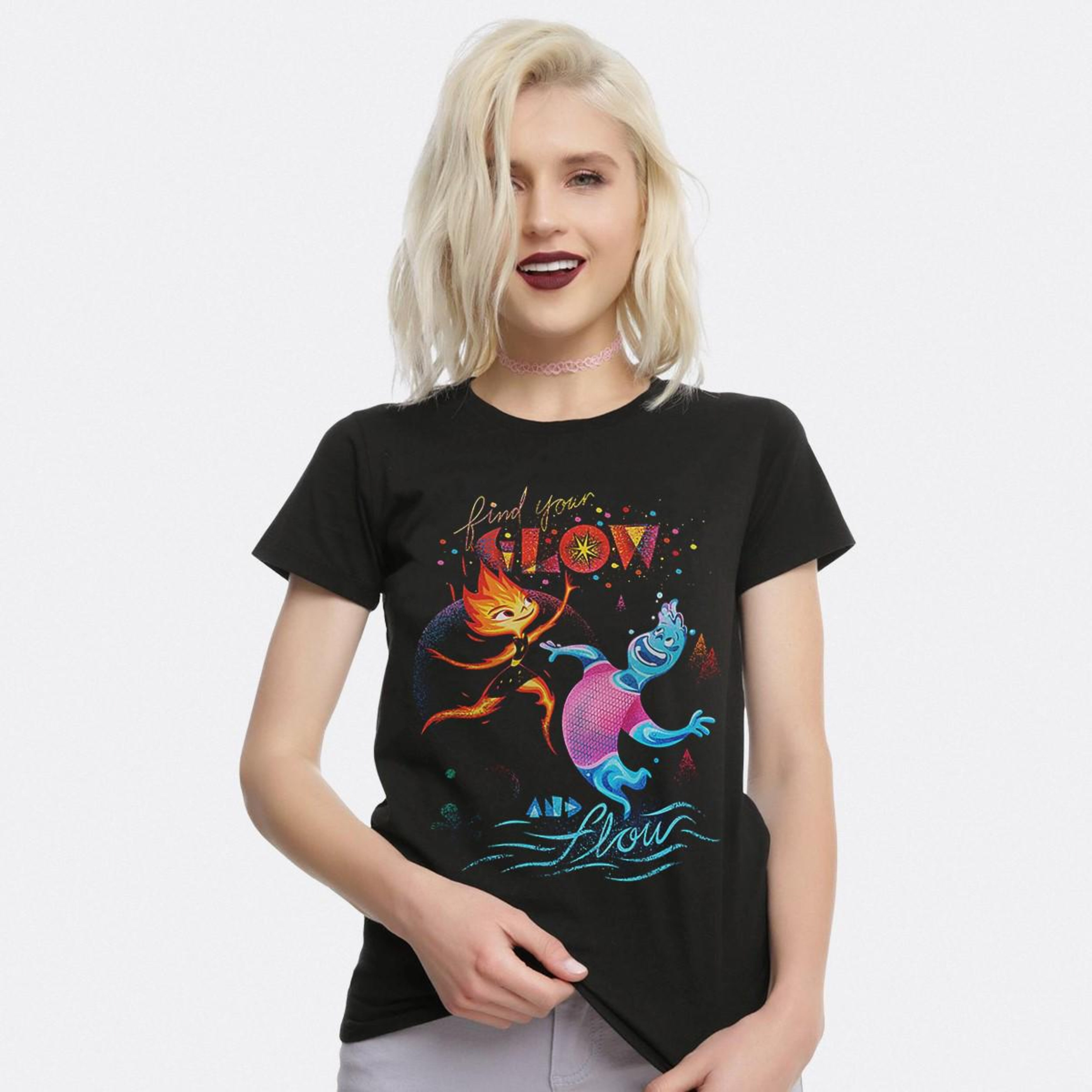 Elemental Find Your Glow and Flow T-Shirt, Men's Women's Kids Sizes ...
